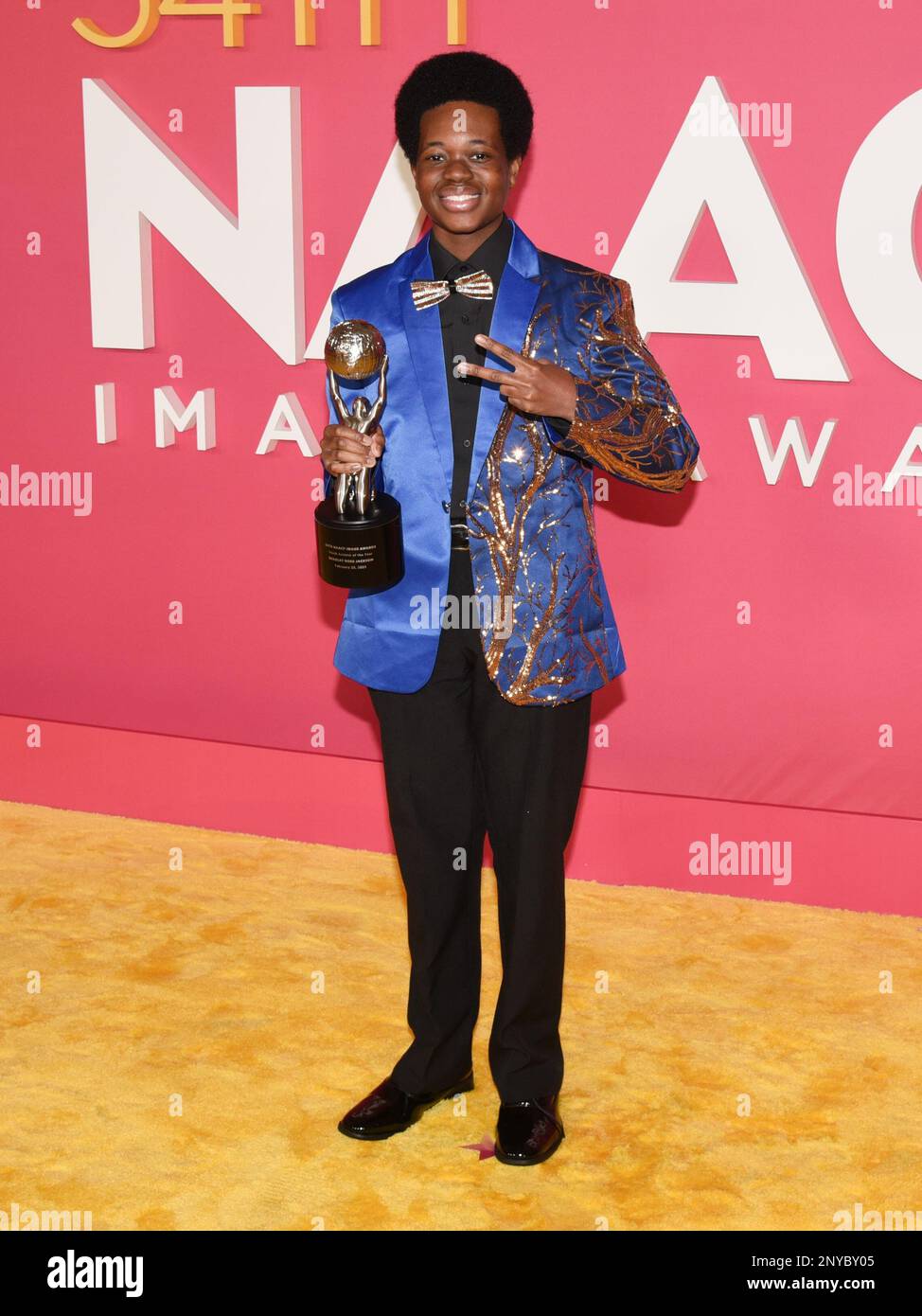 25 February 2023 - Pasadena, California - Bradley Jackson. 54th NAACP ...