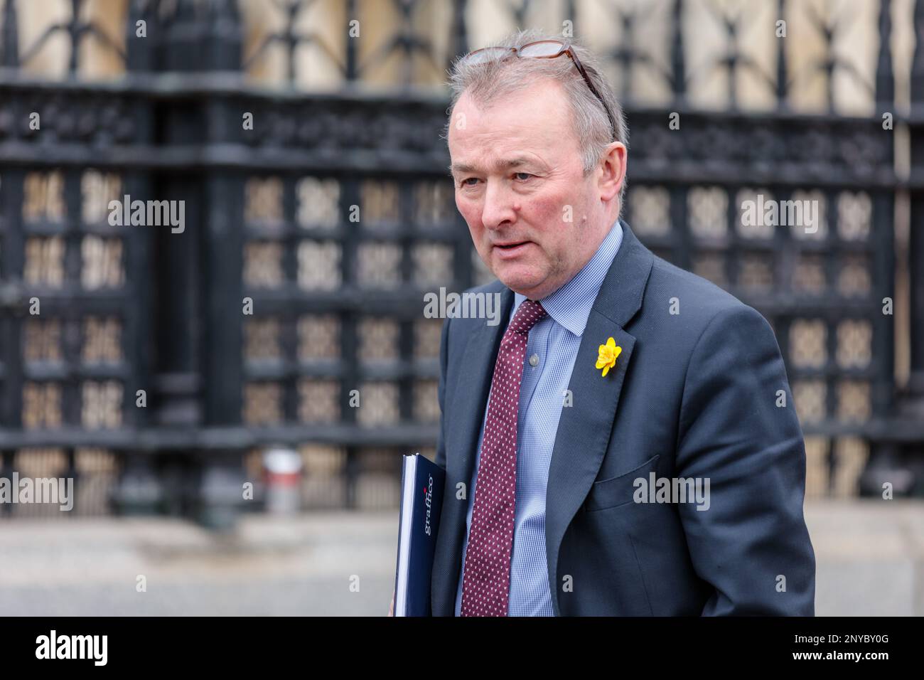 Westminster, London, UK. 1st March 2023. Simon Hart, Conservative MP ...