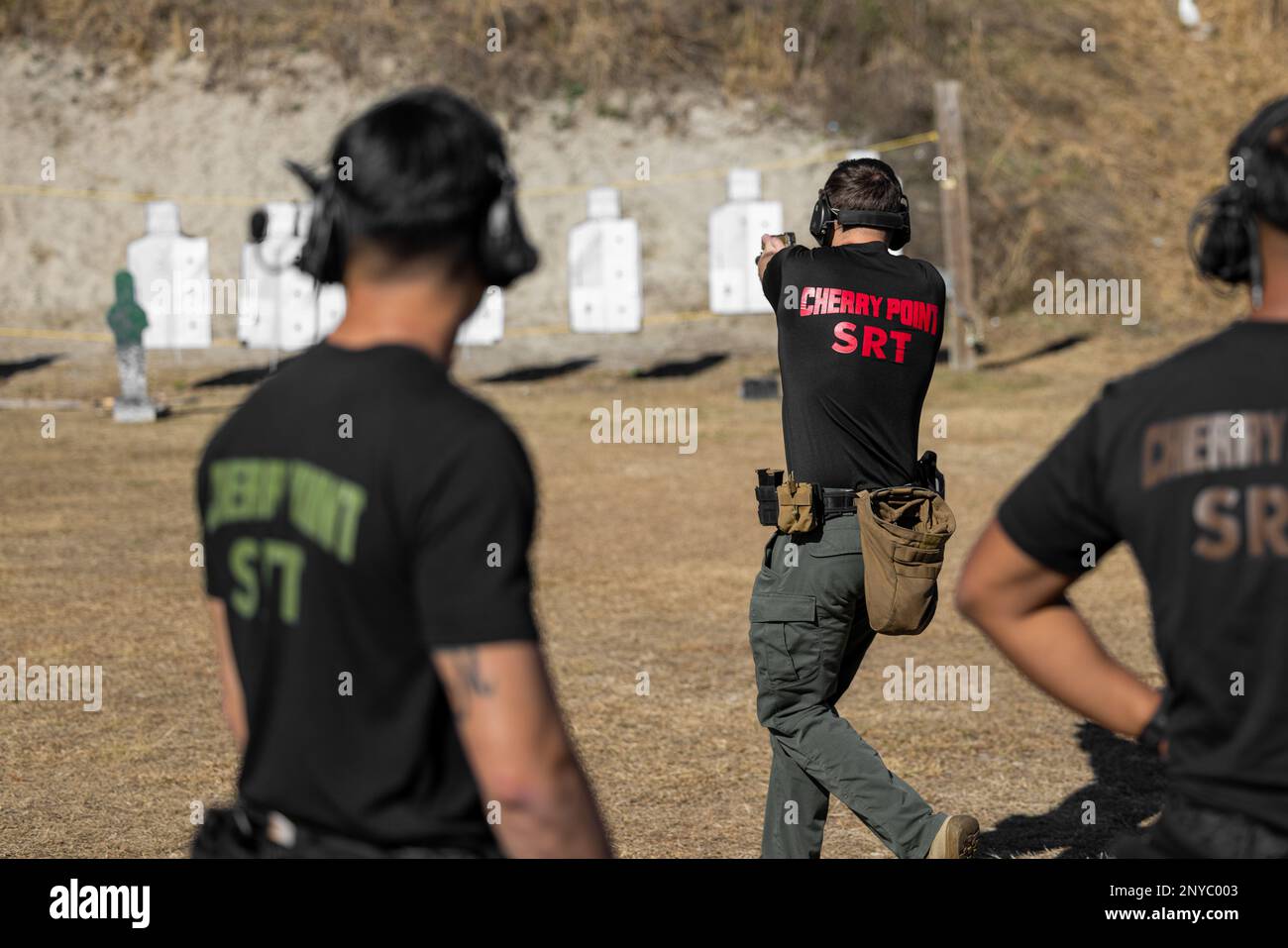 U.S. Marines with the Marine Corps Air Station Cherry Point Special ...