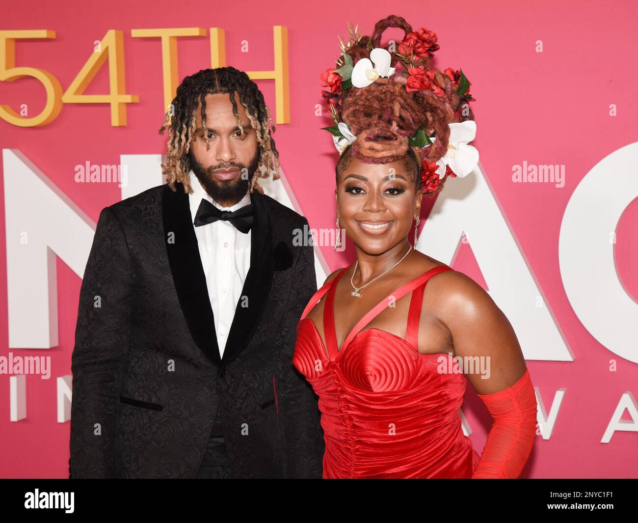 25 February 2023 - Pasadena, California - Derrick Hayes and Pinky Cole ...