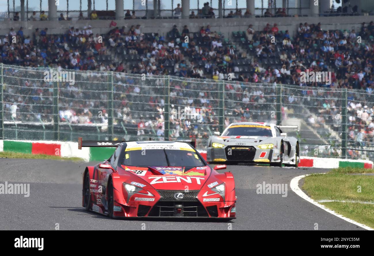 Machines compete during the Suzuka 1000 kms at the Suzuka Circuit in ...