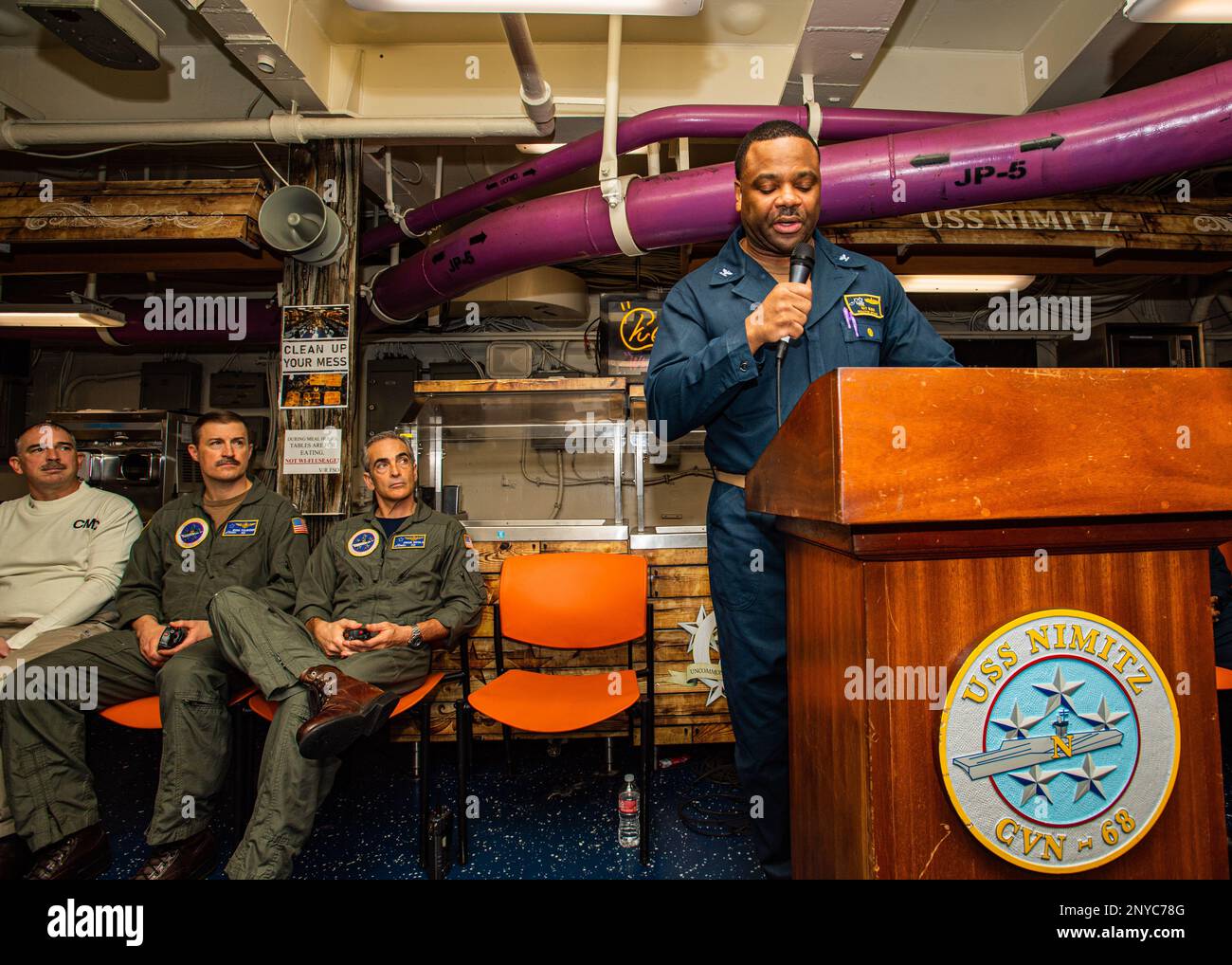 230218-N-MH015-1013 SOUTH CHINA SEA (Feb. 18, 2023) U.S. Navy Capt. Ray ...