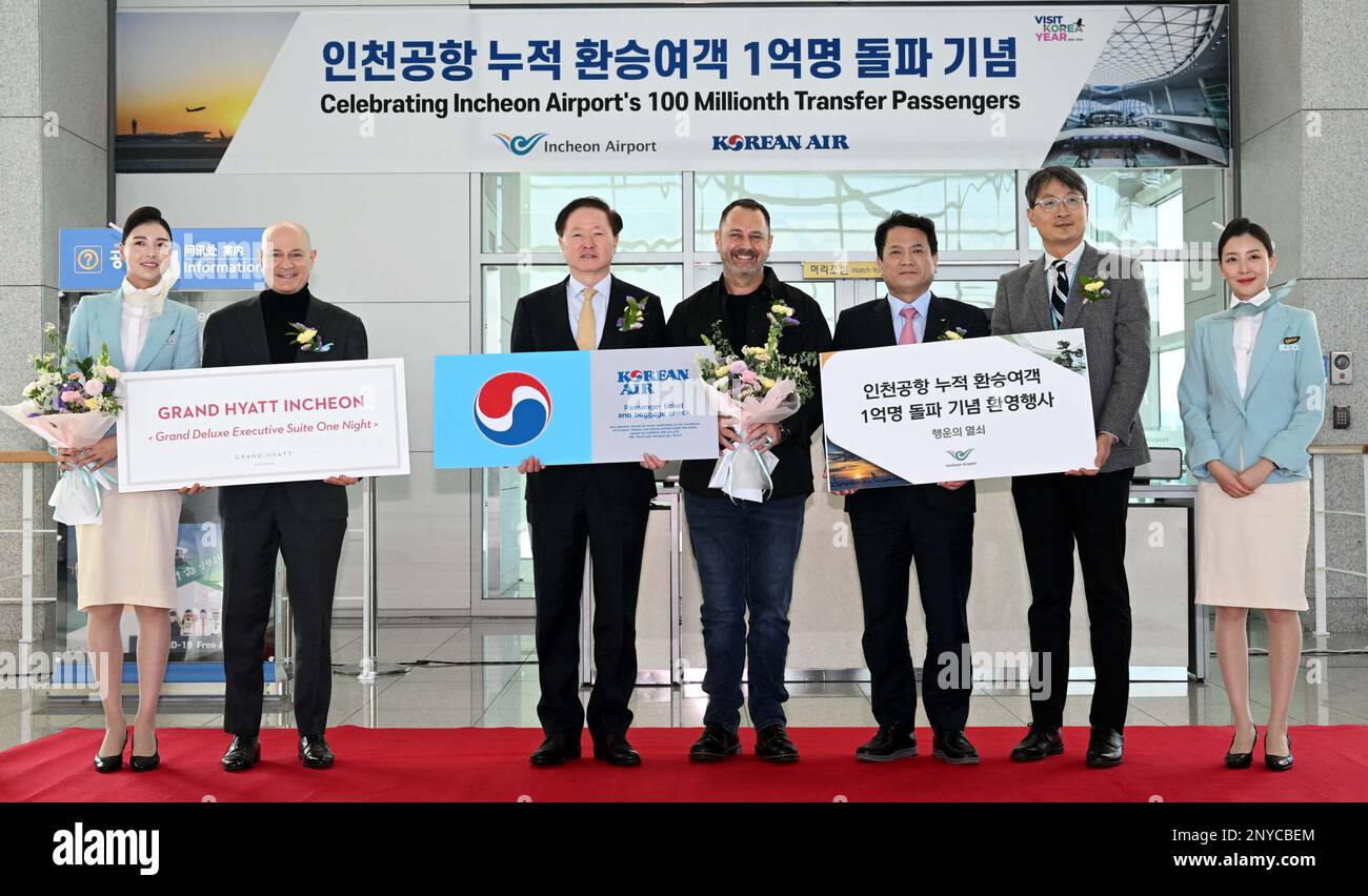 02nd Mar, 2023. Incheon Airport tops 100 mln in cumulative transfer ...