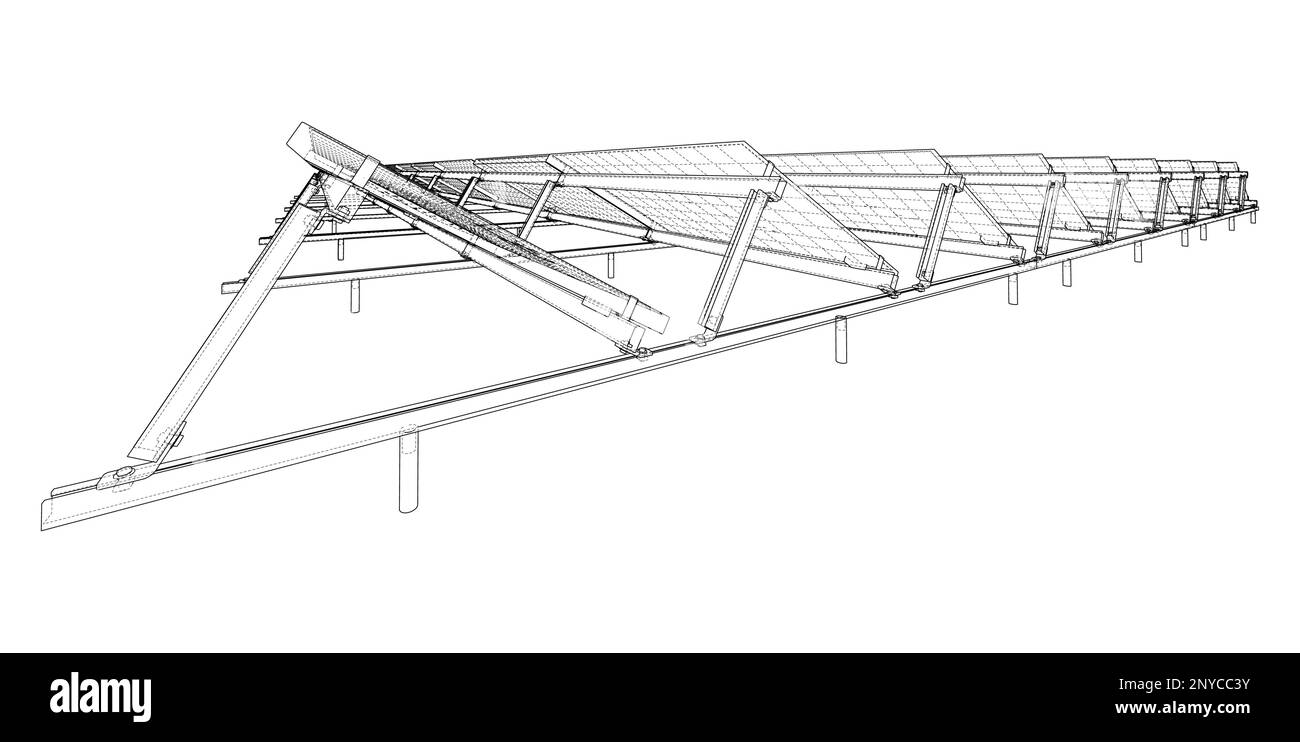 Solar Panel Concept. Vector Stock Vector Image & Art - Alamy