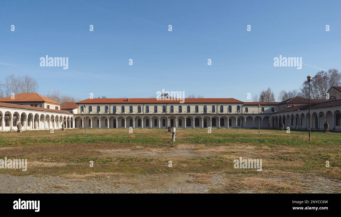 La Certosa former monastery and mental hospital in Collegno, Italy ...