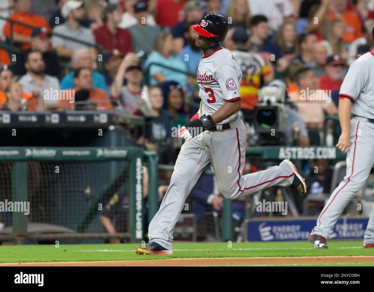 HOUSTON, TX - AUGUST 22: Washington Nationals center fielder Michael ...