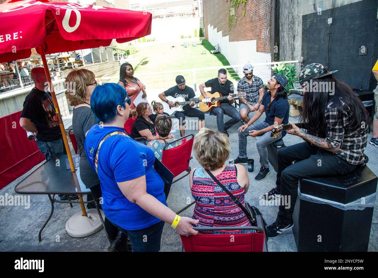 Leigh Kakaty, Chachi Riot, Dave Grahs, Matt DiRito, and Nick Fuelling ...