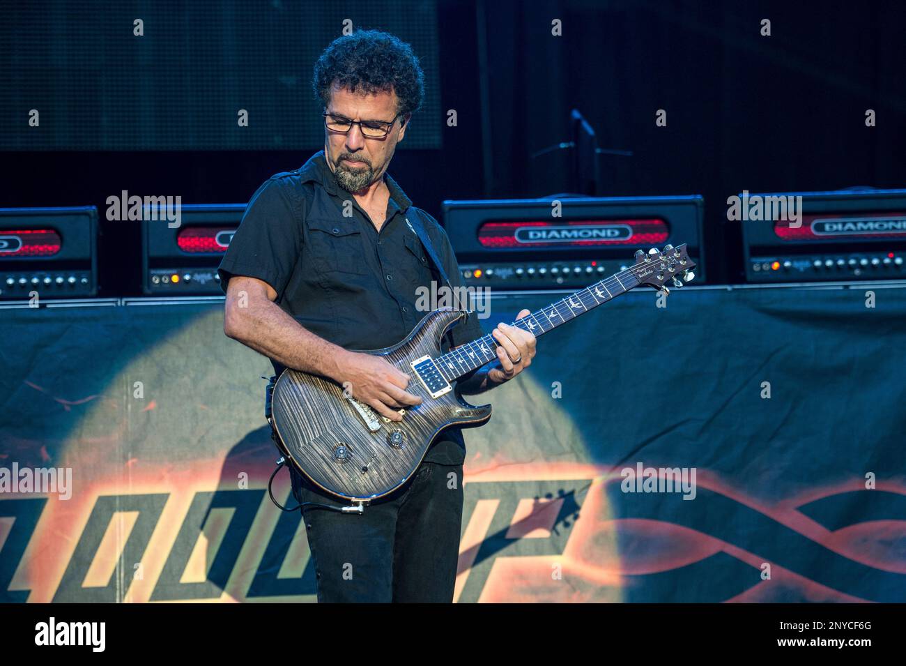 Tony Rombola of Godsmack performs during the Rock On The Range festival ...