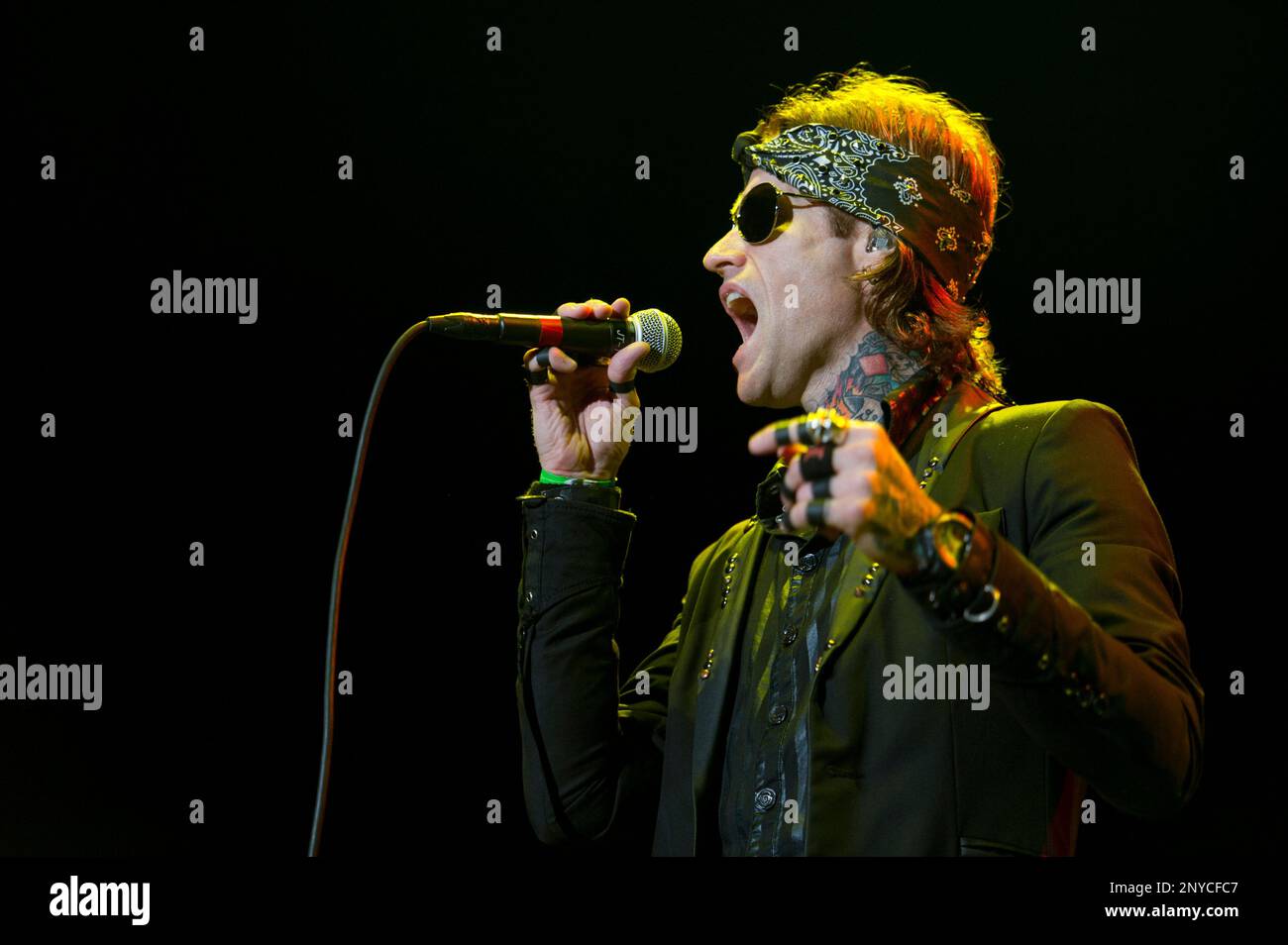 Josh Todd of Buckcherry performs during the Rock Vegas Music Festival ...