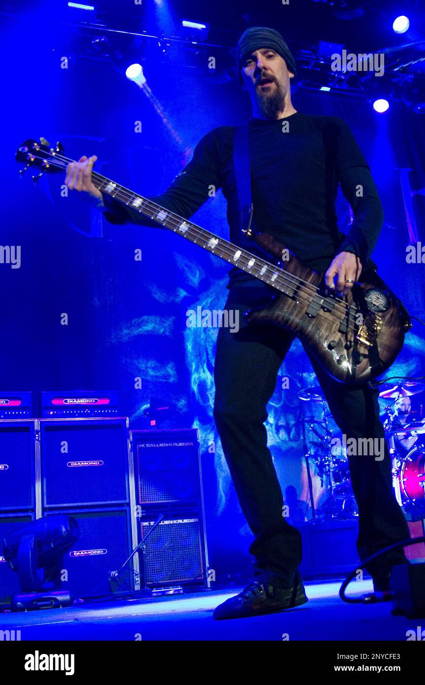 Robbie Merrill of Godsmack performs at during the Rock Vegas Music ...