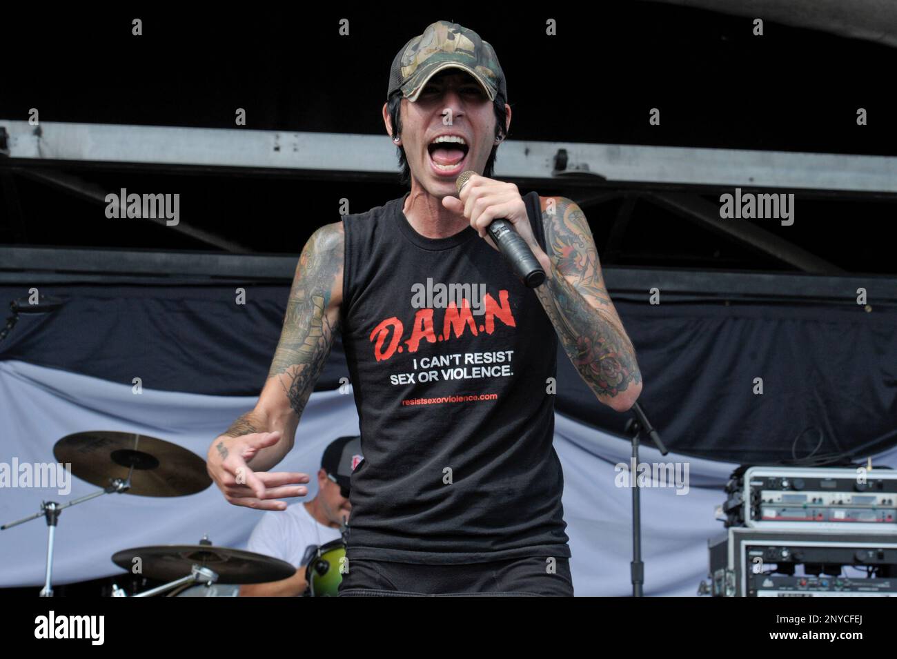 Deuce performs with Deuce during the Rock Vegas Music Festival at ...