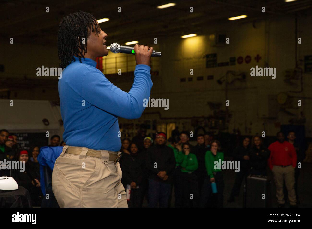 230211-N-JJ744-1037 Chief Aviation Boatswain's Mate (Handling) Kiara ...