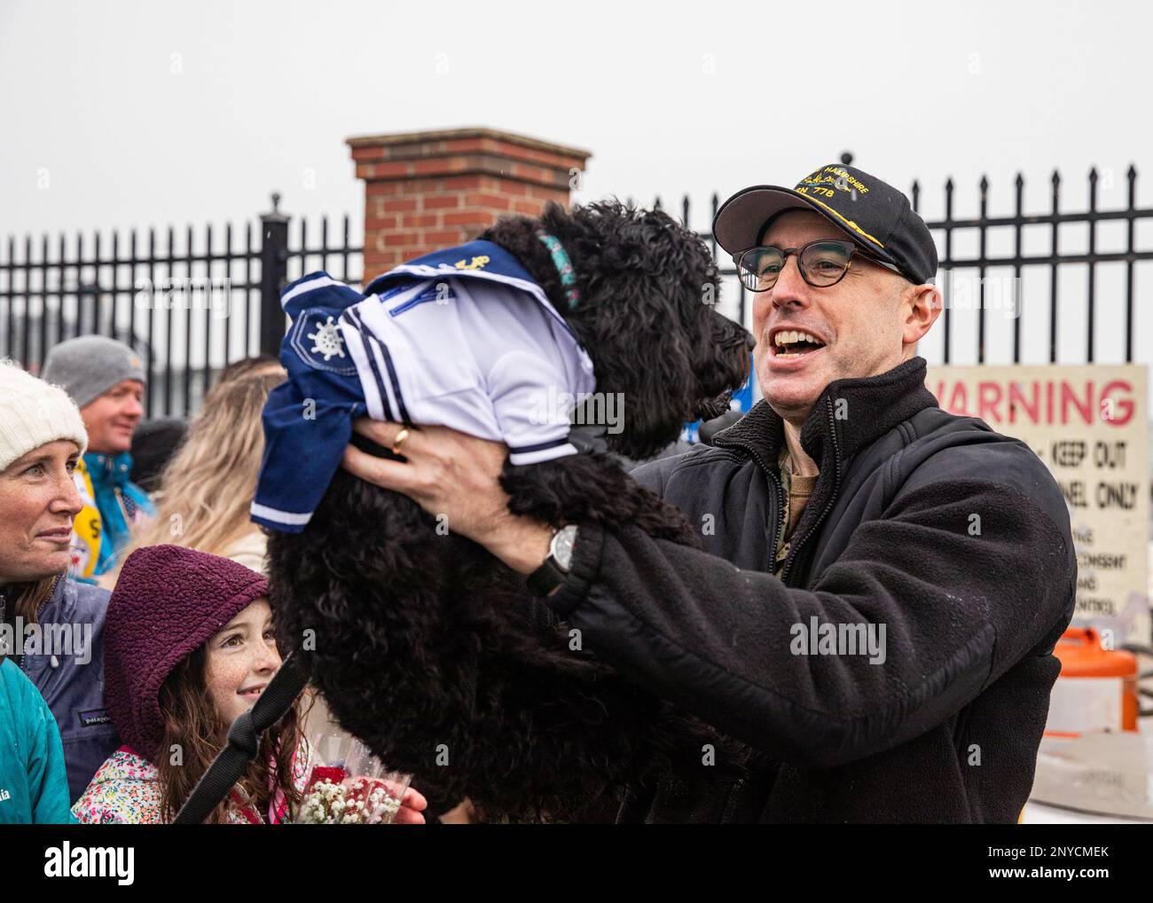 Capt. Bennett Christman, commanding officer of the Virginia-class fast ...