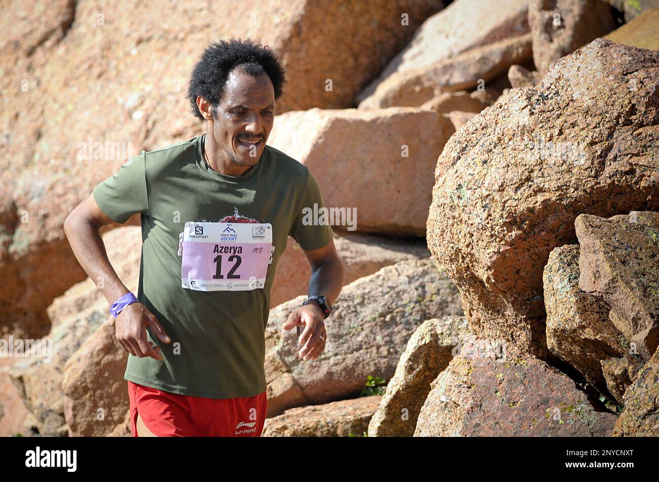 August 19, 2017 - Colorado Springs, Colorado, U.S. - Eritrea's, Azerya ...