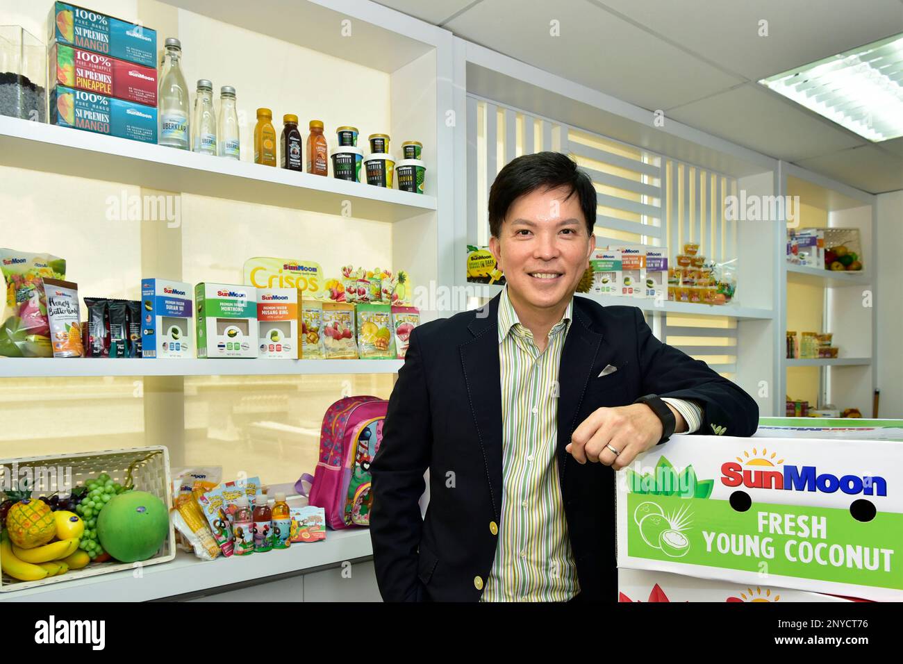 Gary Loh, Executive Chairman of SunMoon Food Company. He aims for the ...