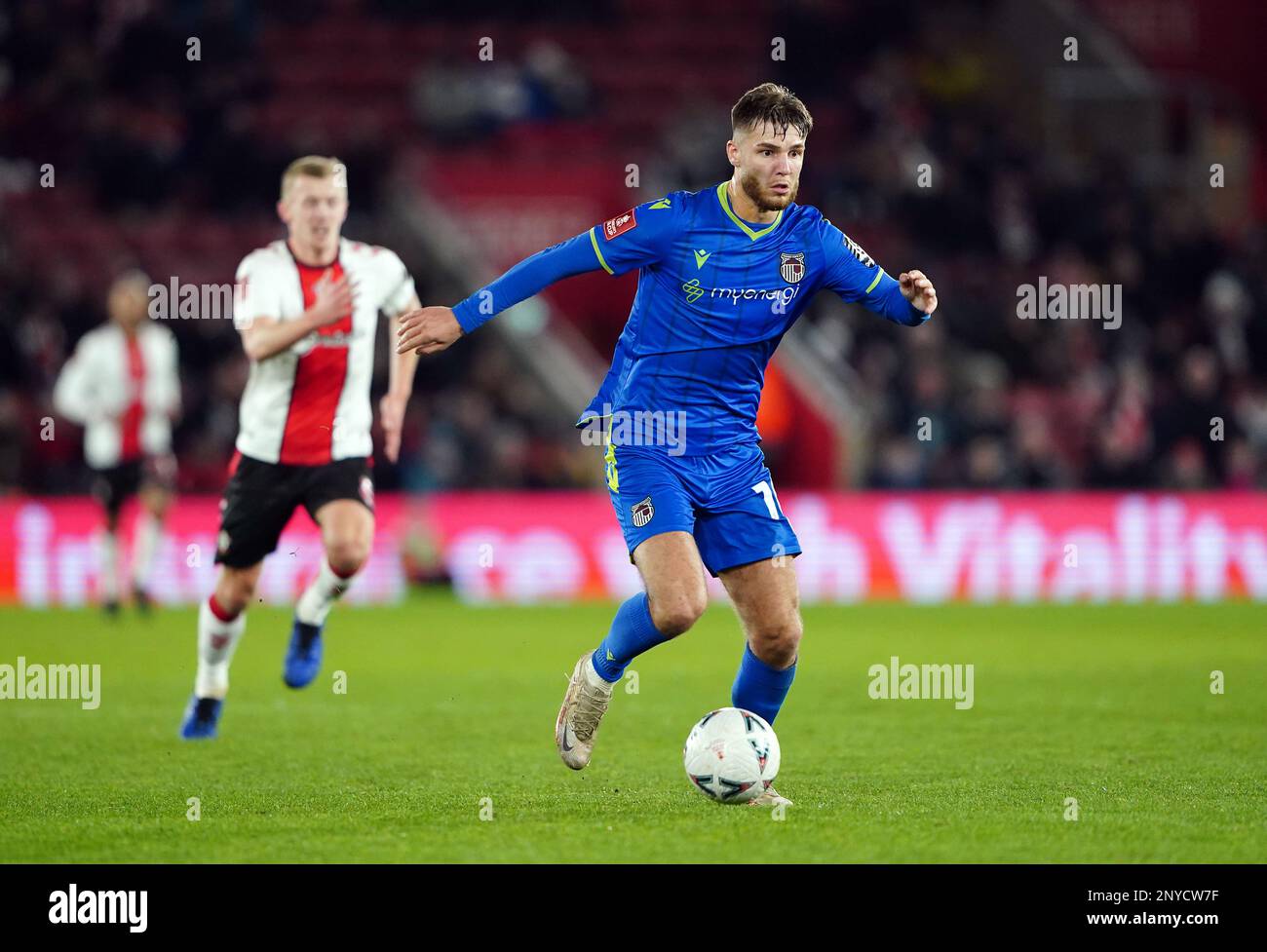 Grimsby Town's John McAtee during the Emirates FA Cup fifth round match ...