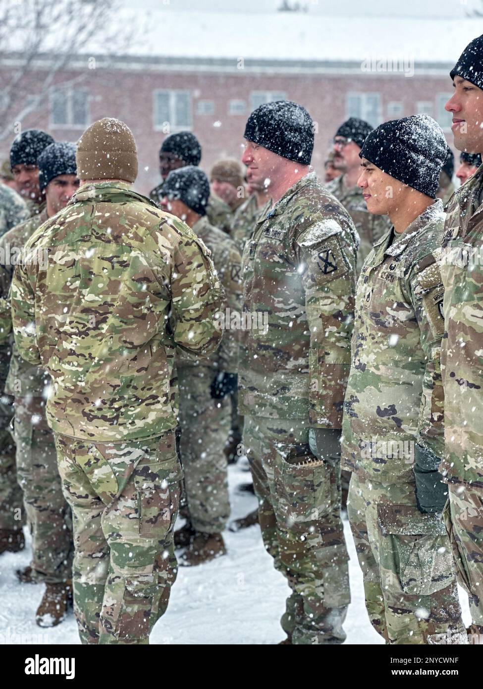 Lt. Col. Russell Lemler, battalion commander, and Command Sgt. Maj ...