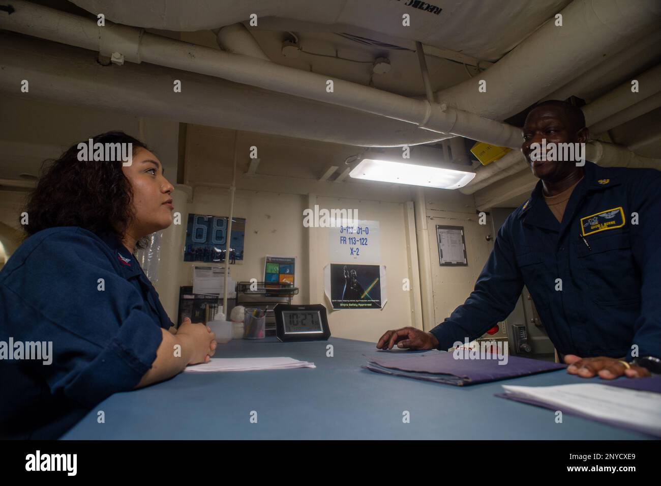 230106-N-KU796-1023 PHILIPPINE SEA (Jan. 6, 2023) U.S. Navy Personnel ...