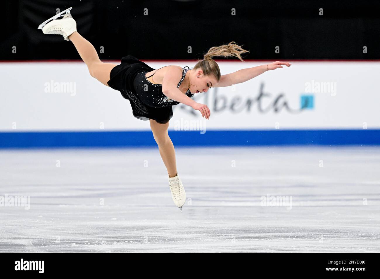 Julia VAN DIJK (NED), during Junior Women Short Program, at the ISU ...