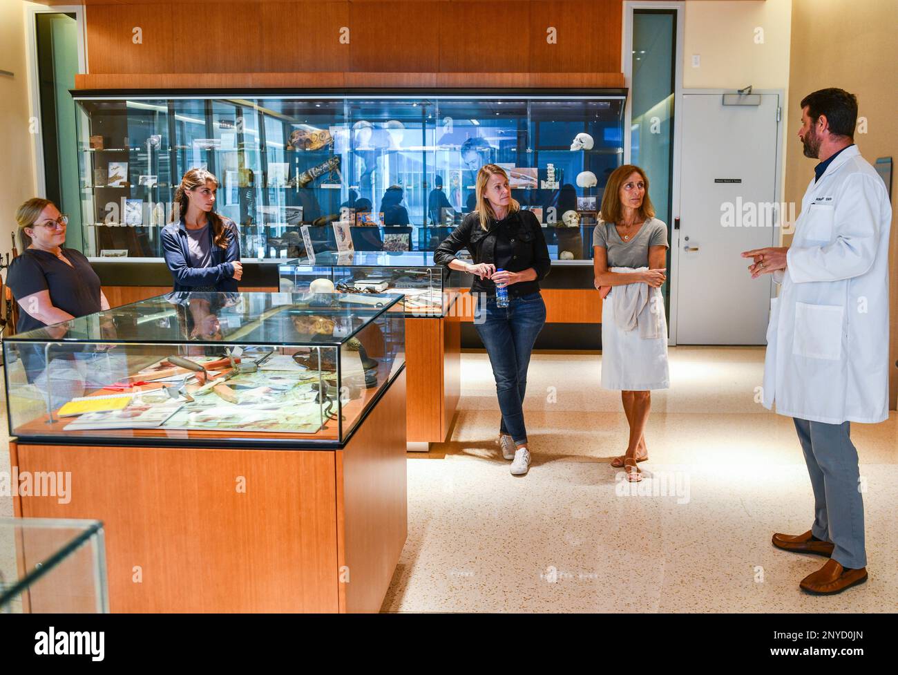 Ms. Karen Doff, partner of the Honorable Jonathan Kaplan, U.S. Ambassador to Singapore, Mrs ...