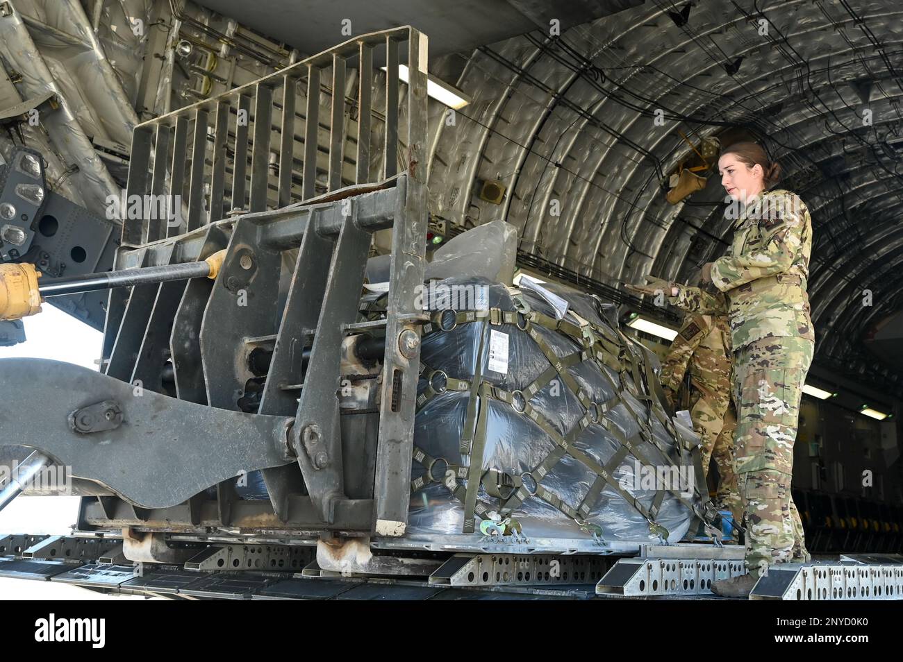 U.S. Air Force Staff Sgt. Erica Hancock, 8th Expeditionary Airlift ...