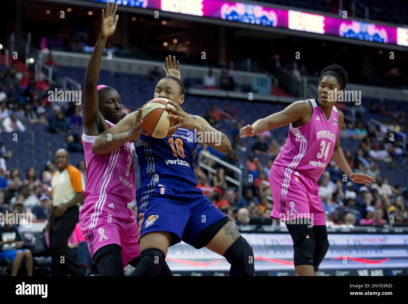 WASHINGTON, DC - AUGUST 18: Washington Mystics forward Asia Taylor (31 ...