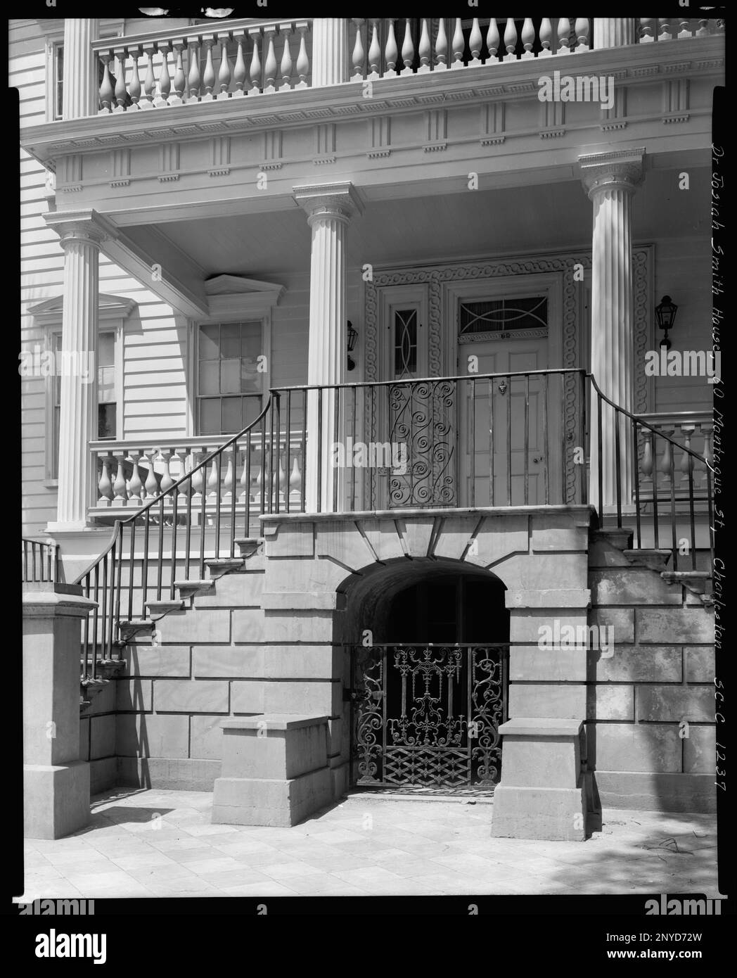 60 Montague St., Gaillard-Bennett House, Charleston, Charleston County ...