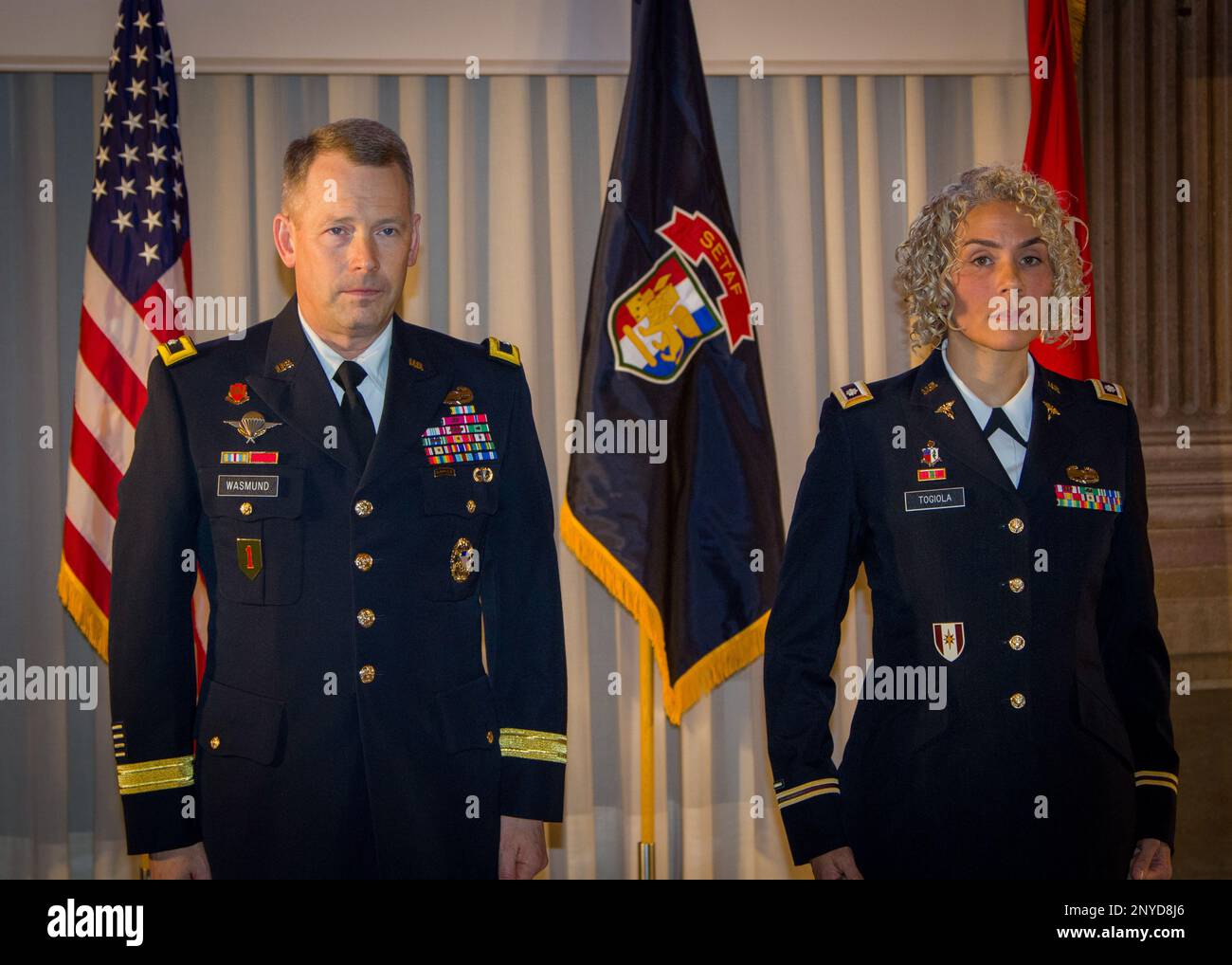 Maj. Gen. Todd R. Wasmund, commanding general, U.S. Army Southern European Task Force, Africa ...