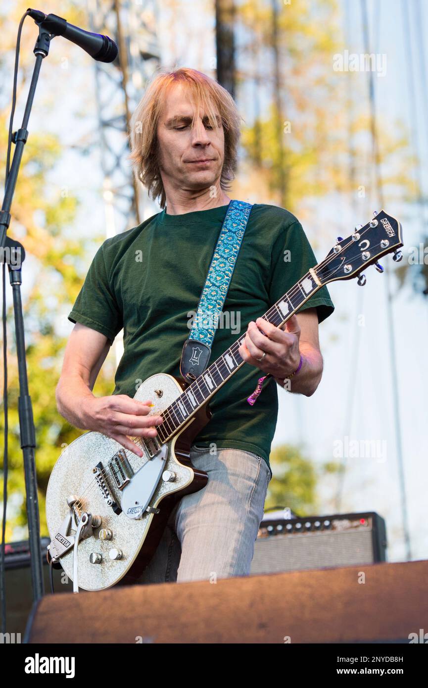 Mark Arm of Mudhoney performs at Riot Fest on Sept. 14, 2014, in ...