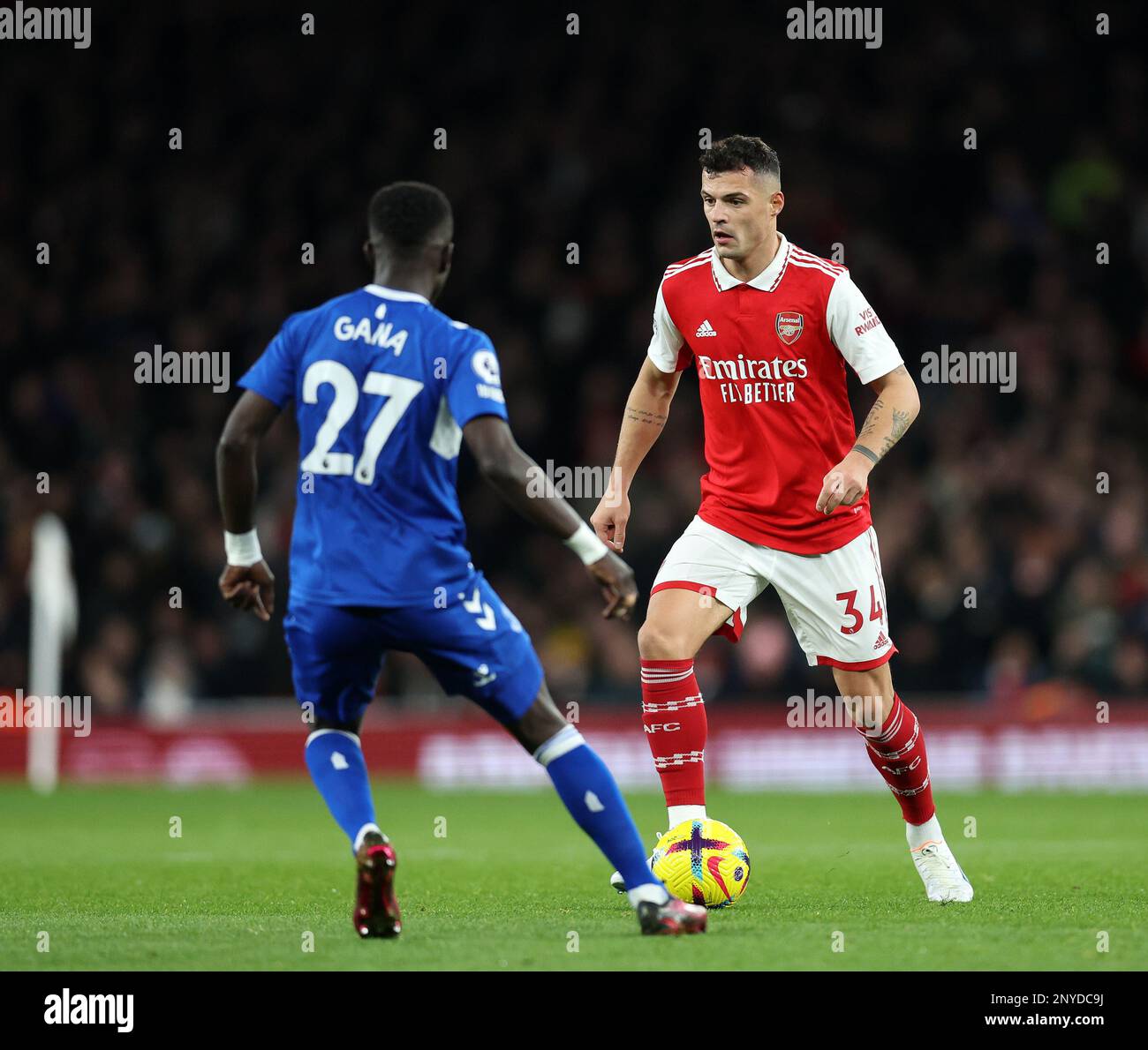 Granit xhaka arsenal 2023 hi-res stock photography and images - Alamy