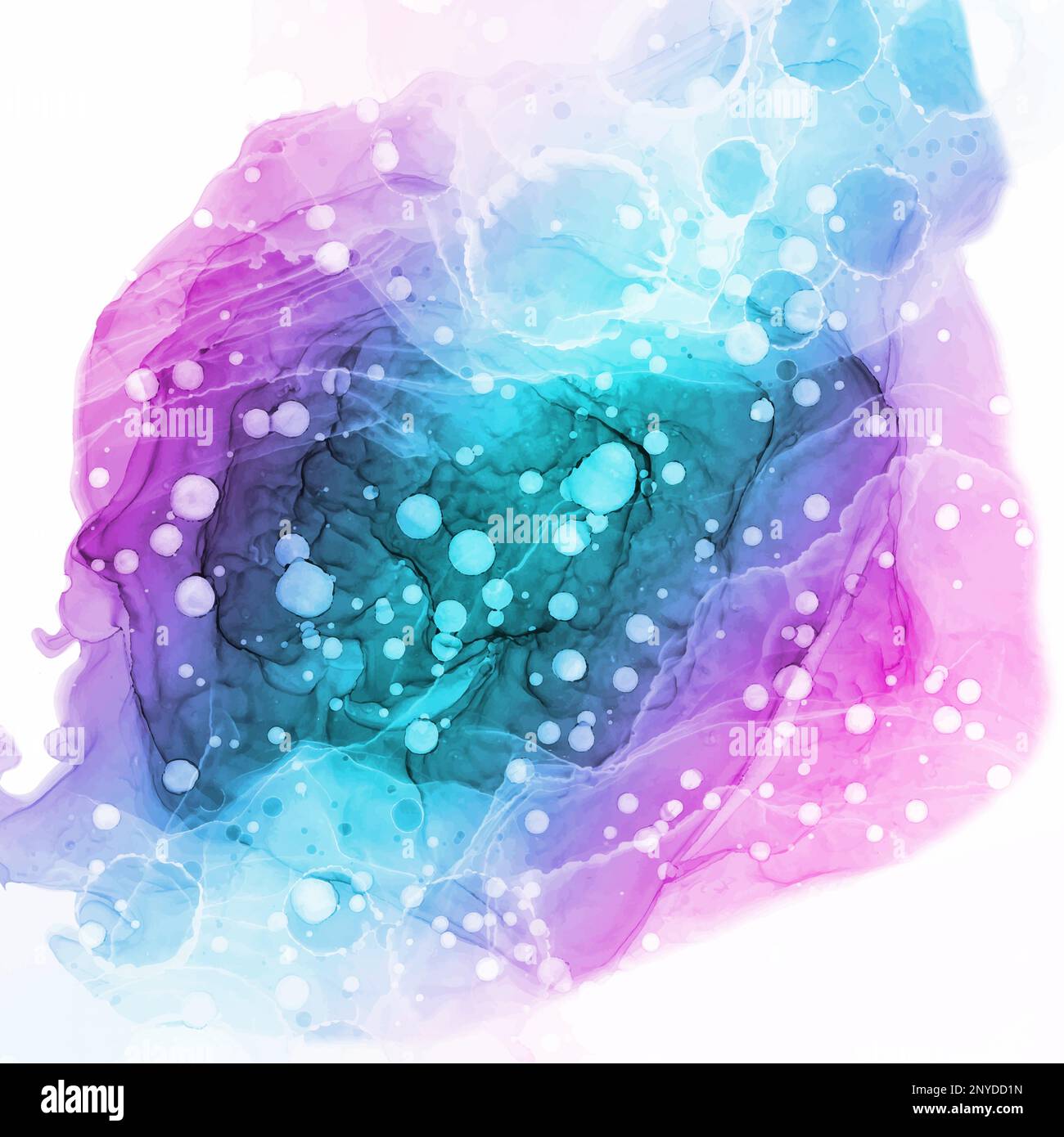 Abstract alcohol ink hand painted background Stock Vector Image & Art ...