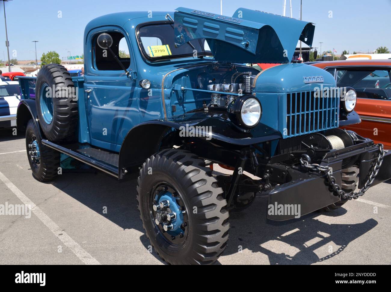 RENO, NV - AUGUST 11: 1948 Dodge Power Wagon on display at the Hot ...