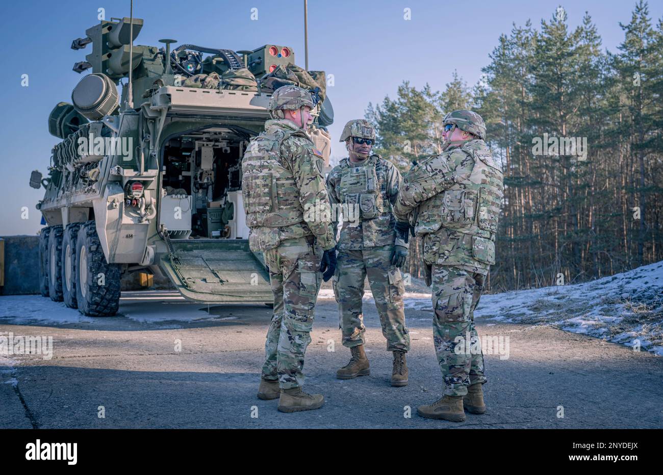 U.S. Army Col. Bruce Bredlow, 52nd Air Defense Artillery Brigade ...
