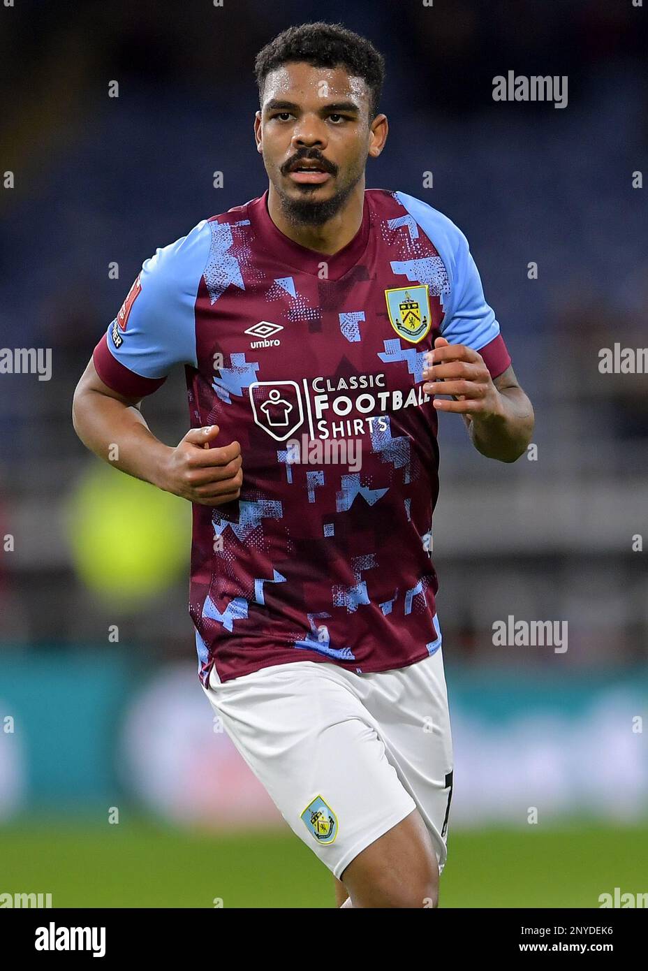Burnley, UK. 1st Mar, 2023. Lyle Foster of Burnley during the The FA ...