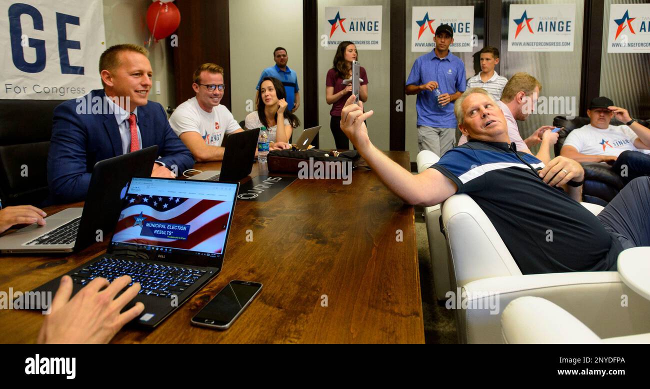 As he waits for primary results Third Congressional District candidate ...
