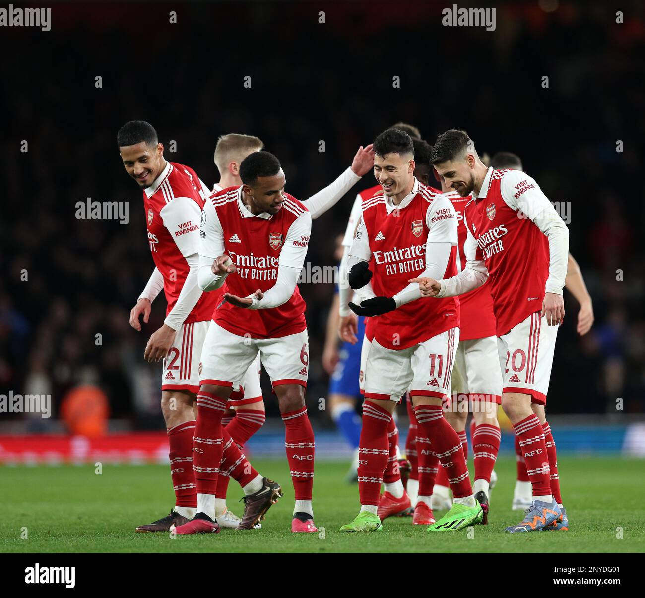 Gabriel martinelli goal hi-res stock photography and images - Alamy