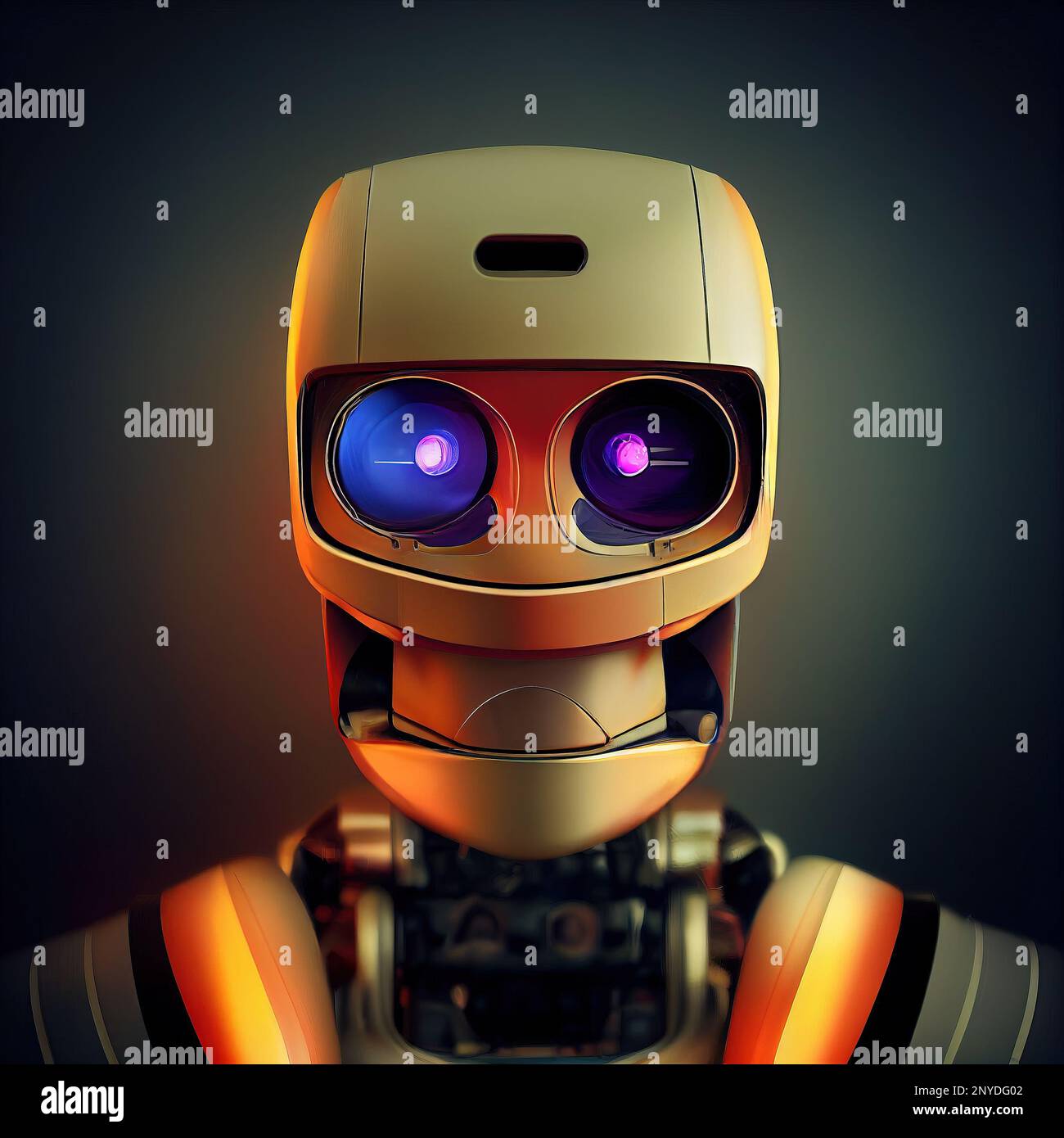 Realistic alien portrait hi-res stock photography and images - Alamy
