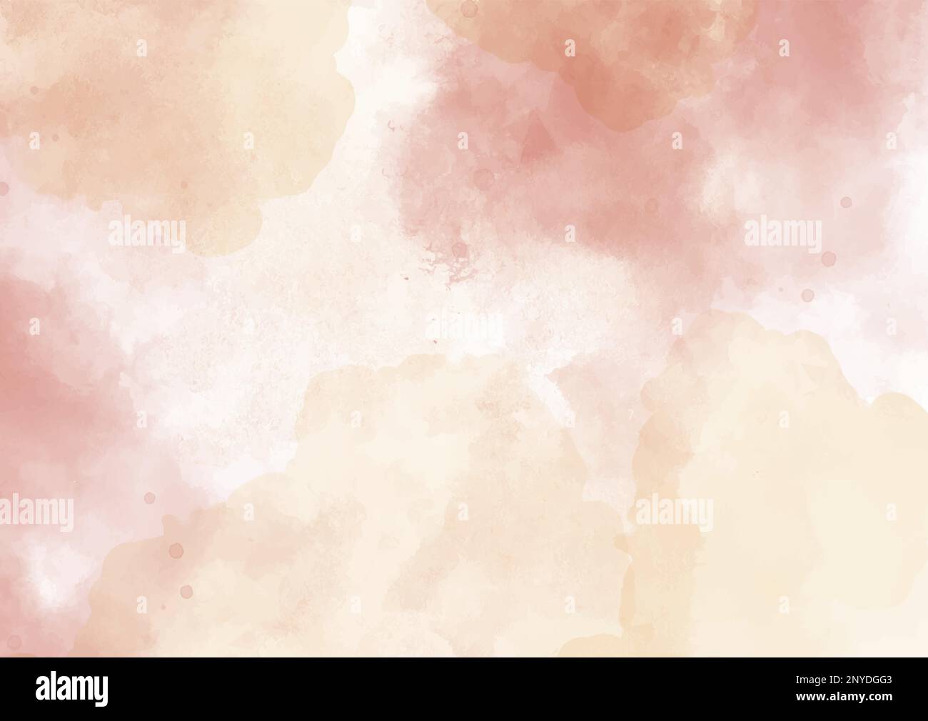 Elegant hand painted watercolour background in earth tone colours Stock ...