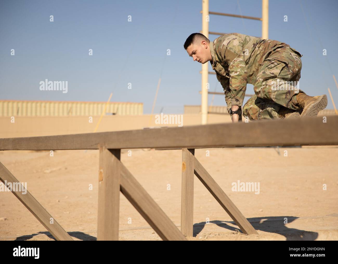 Capt. Nicolas Bauer, a judge advocate general officer, 1st Theater ...