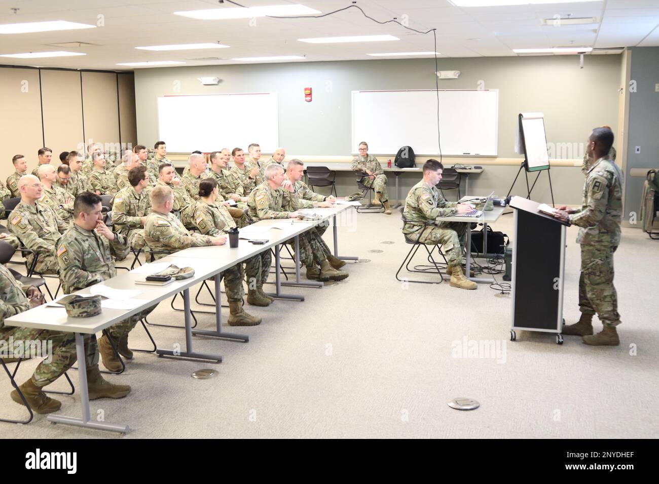 U.S. Army Cpt. Jordan Greene, an officer assigned to 1-362 Regiment Air ...