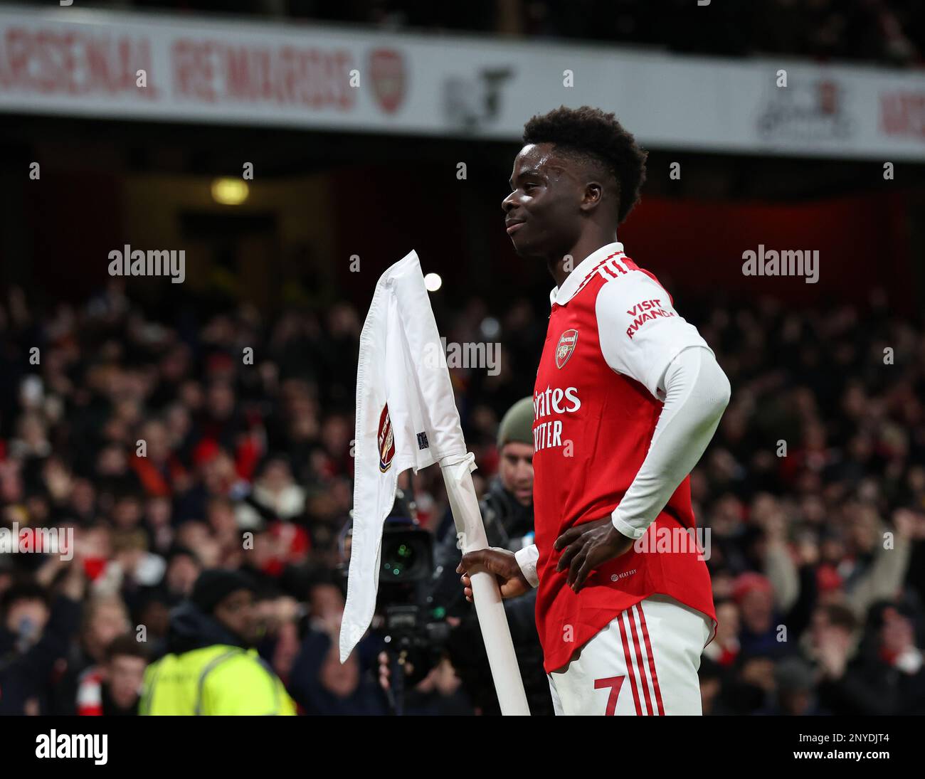 Bukayo saka celebrates 2023 hi-res stock photography and images - Alamy