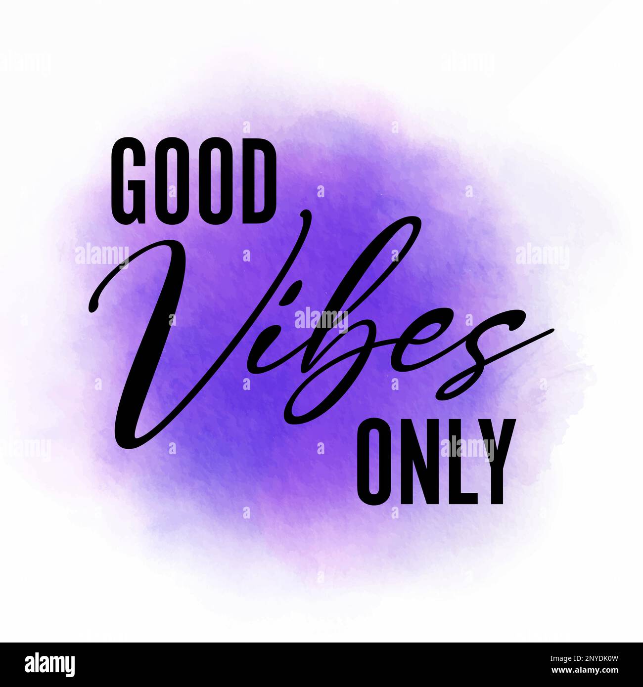 Inspirational quote on a watercolour background Stock Vector Image ...