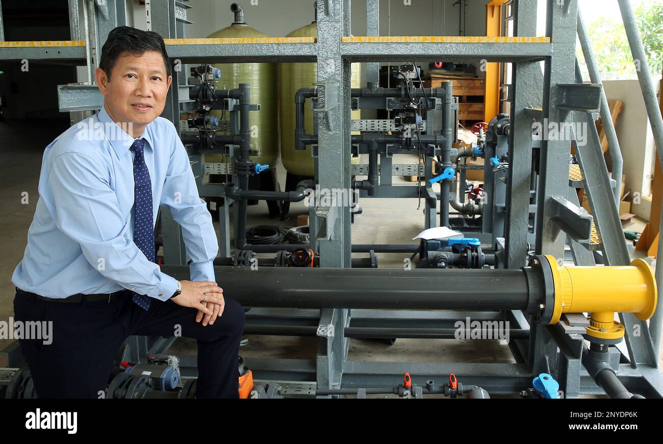 Mr Andy Luong, chairman and CEO of UMS Holdings, a Singapore-listed ...