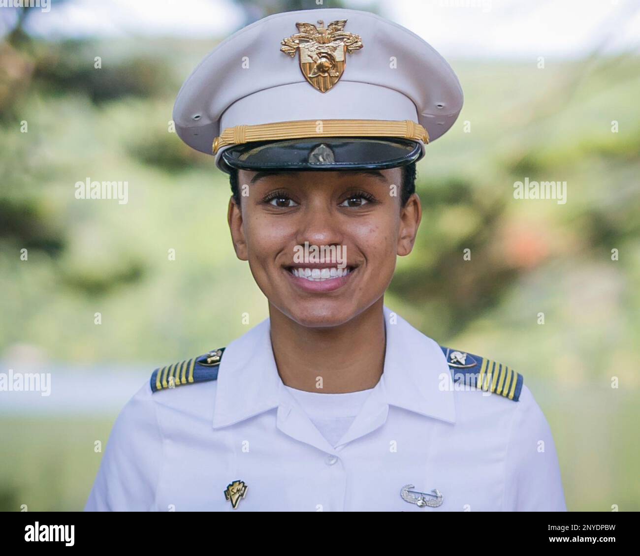 In this Aug. 3, 2017, image provided by the U.S. Army, West Point Cadet ...