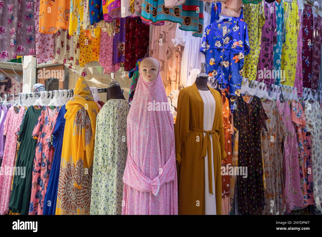 View of the Bab al Bahrain souq in Manama, the Kingdom of Bahrain ...