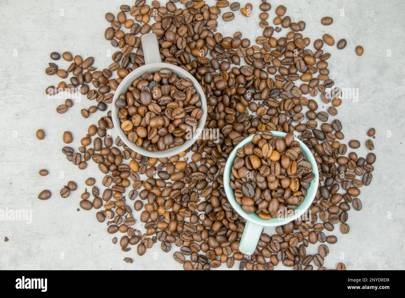 Black coffee beans, large group of coffee beans Stock Photo - Alamy