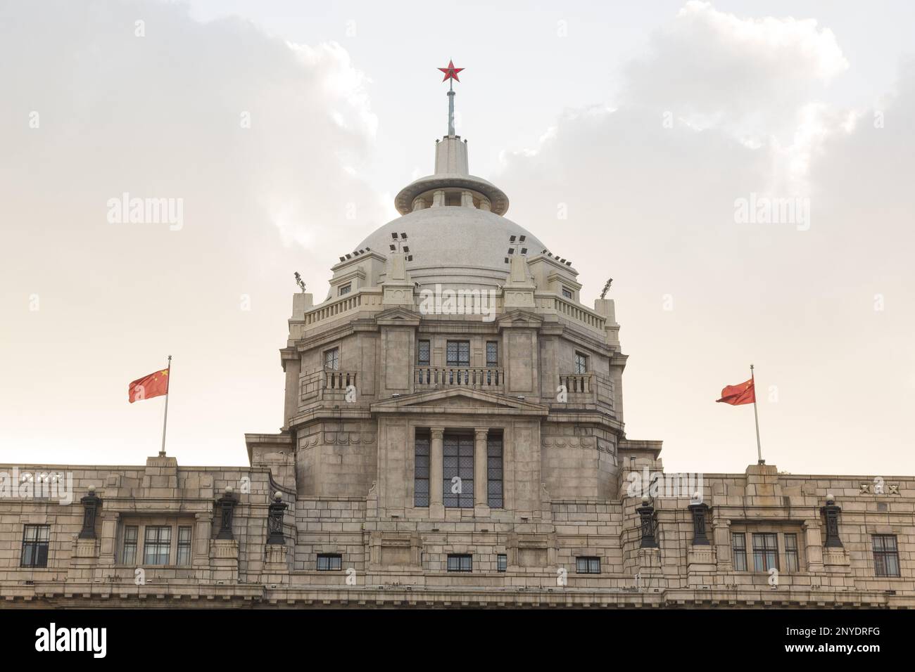 Flags shanghai china asia hi-res stock photography and images - Alamy