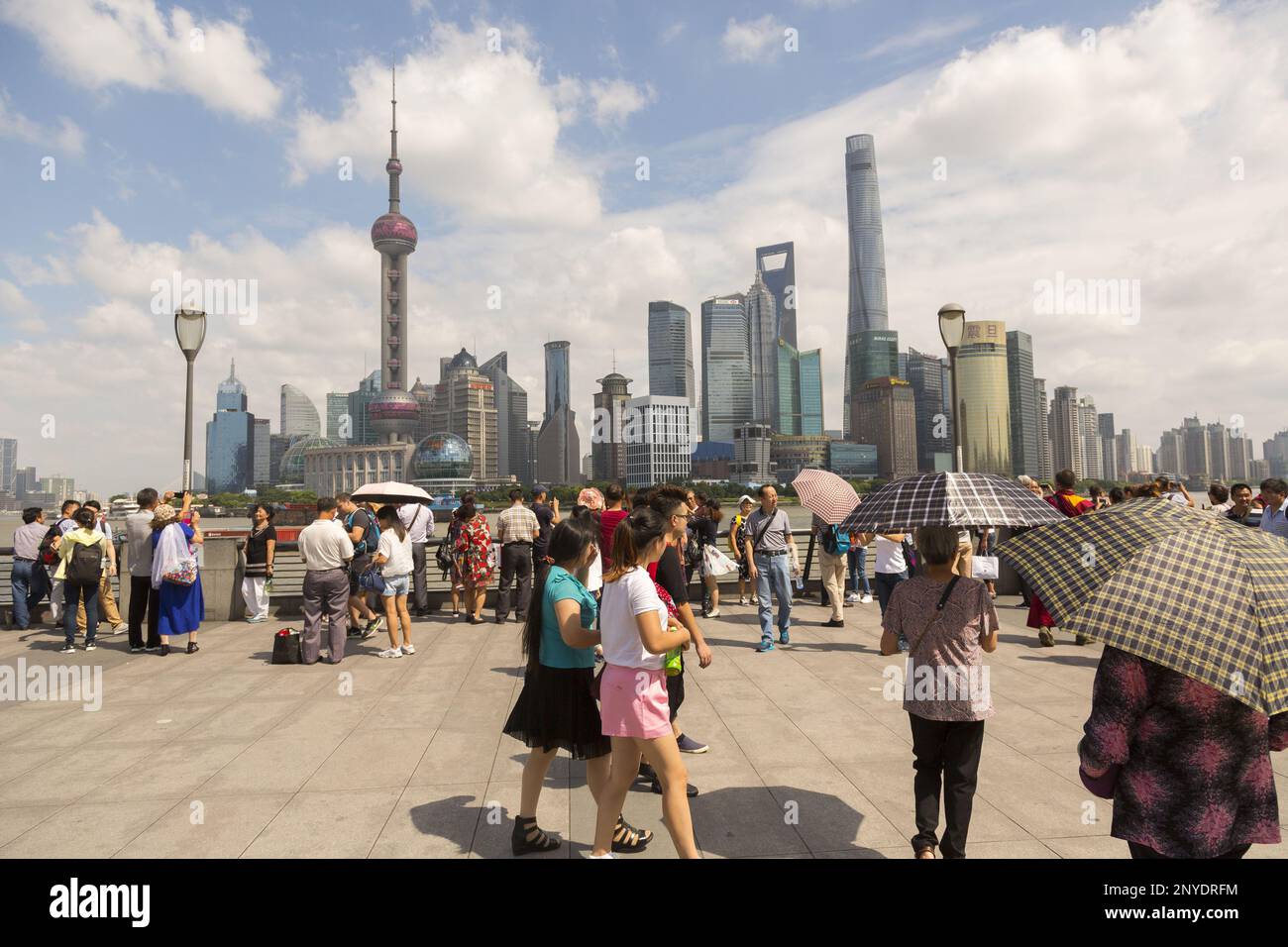 View of new Shanghai city line Stock Photo - Alamy