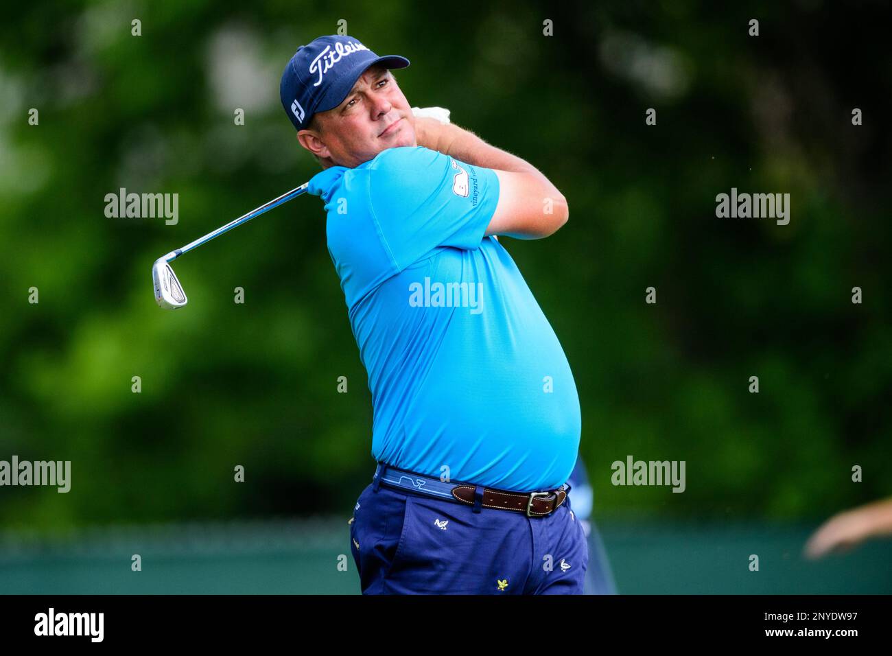 Golfer Jason Dufner during the PGA Championship on Sunday August 13 ...