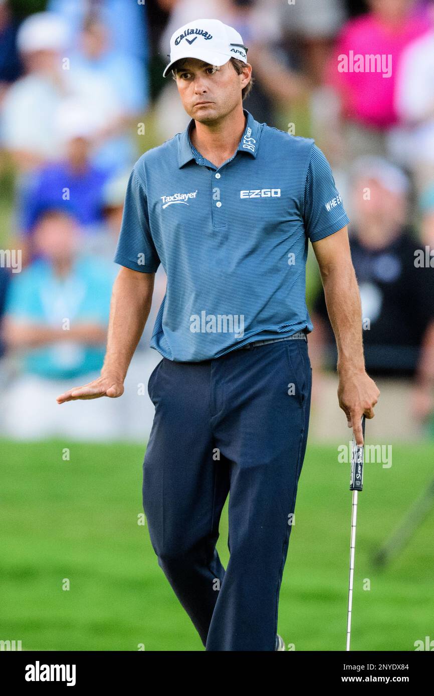 Golfer Kevin Kisner during the PGA Championship on Saturday August 12 ...